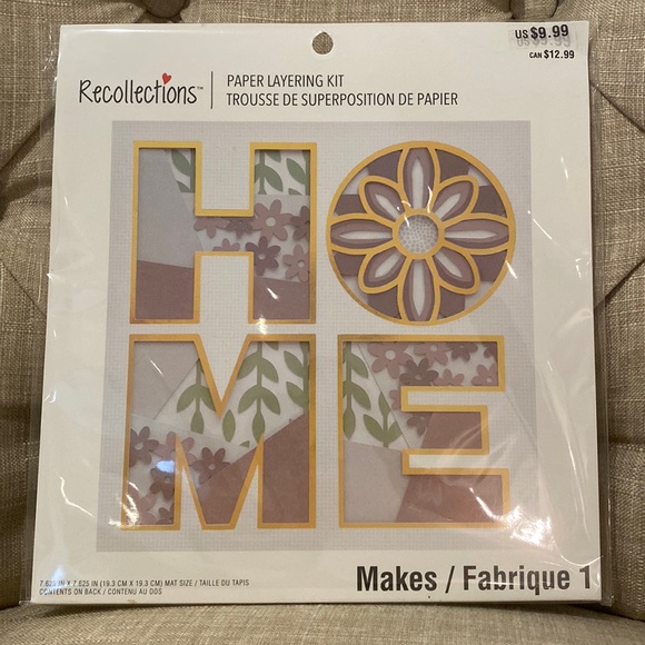 Recollections | Art | Nip Home Paper Layering Kit By Recollections ...